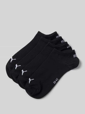 Puma Sneakersocken im 4er-Pack mit gerippten B&uuml;ndchen