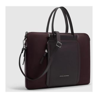 Piquadro Schlanke erweiterbare Laptoptasche 15-6 - - Bags - Damen - Braun - ONE SIZE