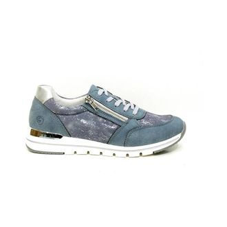 Remonte Blaue Sneaker mit Metallic-Akzenten - - Shoes - Damen - Blau - 37 EU