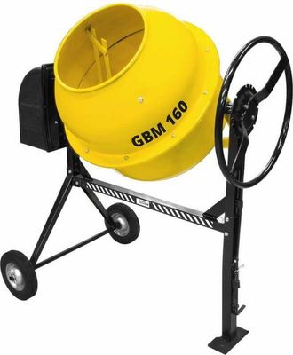 Gude G&uuml;de - Betonmischer gbm 160 800 Watt mit 160 l Zementmischer M&ouml;rtelmischer Mischer