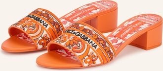 Dolce & Gabbana Mules orange