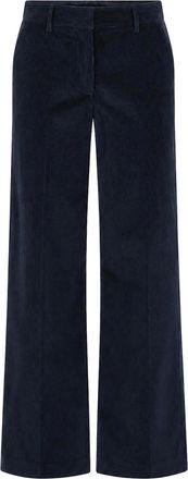 Max Mara Casual Hose - Blau
