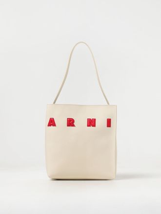 Marni Schultertasche MARNI Damen Farbe Ivory