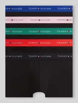 Tommy Hilfiger Trunks aus Baumwoll-Mix im 5er-Pack