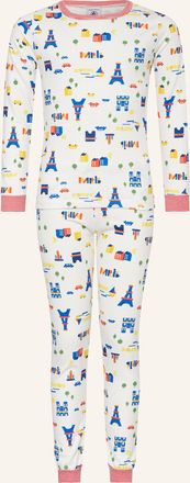 Petit Bateau Petit Bateau Schlafanzug weiss