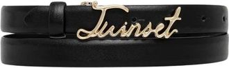 Twinset Femme, Accessoires, Noir, Taille: M Ceinture Logo