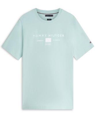 Tommy Hilfiger Softes T-Shirt mit Label-Schriftzug, Regular in