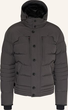 Wellensteyn Wellensteyn Steppjacke Starstream Mit Abnehmbarer Kapuze Und Kunstfellbesatz grau