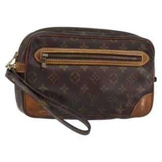 Louis Vuitton Pre-owned Canvas Clutch - - Pre-owned - Damen - Braun - ONE SIZE
