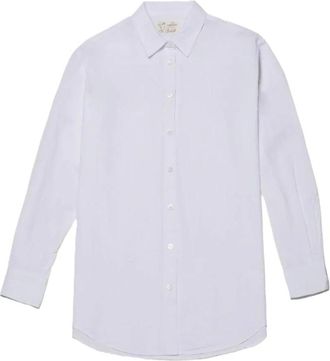 MC2 Saint Barth Femme, Blouses et Chemises, Blanc, Taille: 42 FR Chemise Brigitte