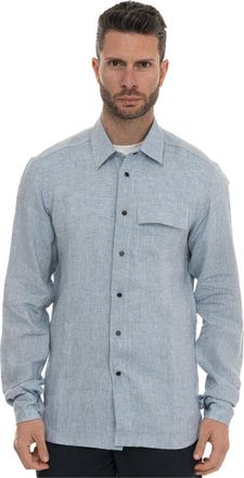 Kiton Homme, Chemises, Bleu, Taille: XL Chemise d&eacute;contract&eacute;e