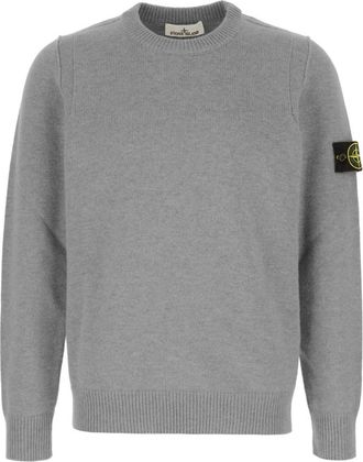 Stone Island Homme, Pulls, Gris, Taille: 3XL Pull col rond