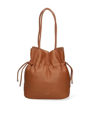 David Jones Schultertasche Frauen COGNAC