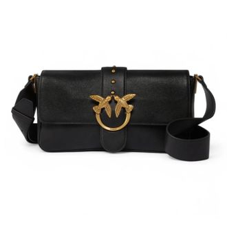 Pinko Pinko, Femme, Sacs, Noir, Taille: ONE Size Love One Classic Slouchy