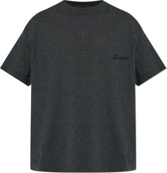 Fear of God Homme, Tops, Gris, Taille: 2XL T-shirt Essentiel Brod&eacute;
