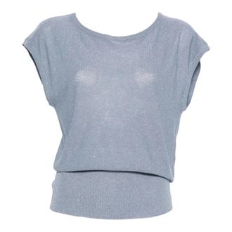 Herno 9128 Strickware - - Knitwear - Damen - Blau - M