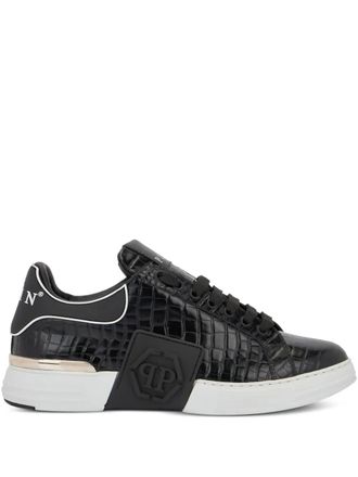 Philipp Plein baskets Phantom Kick$ Cocco - Noir