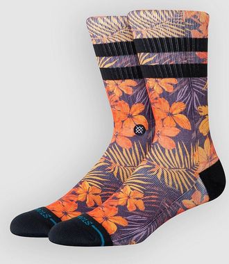 Stance Poipu Crew Socks orange