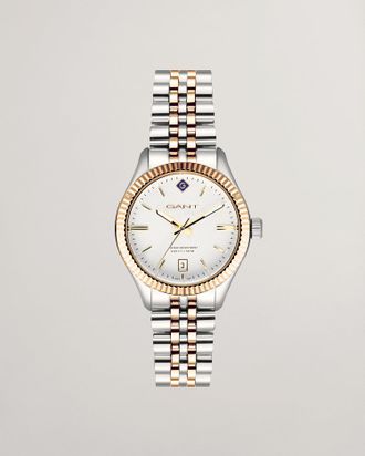 GANT Damen Sussex Armbanduhr (ONE SIZE) Weiß