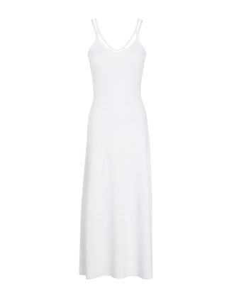 8 by YOOX VISCOSE BLEND STRAP KNIT MAXI DRESS