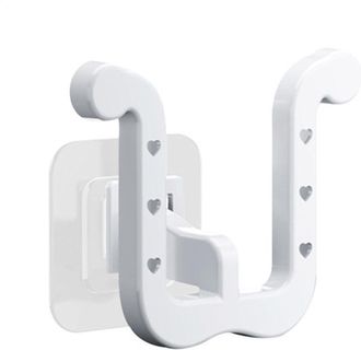 Generic Pantoffel Wandaufhänger - Stanzfreier Schuhbügel-Hausschuhhalter, Schuhhalter Für Die Wand | Quick Shoe Draining Multifunktionaler Schuh-Organizer Für