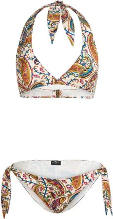 Etro Femme, Maillots de bain, Multicolore, Taille: 42 FR Bikini Paisley Fleuri