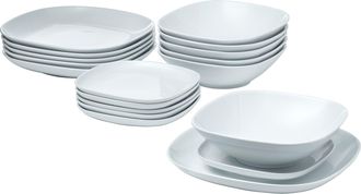 IKEA V&Auml;RDERA 18-teiliges Service, wei&szlig;
