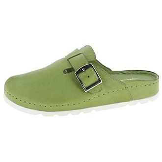 Andrea Conti Femme Damen Pantolette Mule, Kiwi, 37 EU