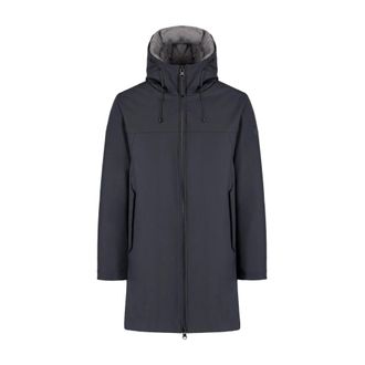 People of Shibuya Technische Dreischichtjacke mit Primaloft-Isolierung - - Coats - Herren - Blau - 2XL
