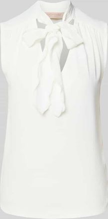 Rinascimento Regular Fit Blusentop mit Zierschleife