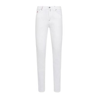 Kiton Wei&szlig;e Slim Fit Baumwolljeans - - Jeans - Herren - Wei&szlig; - W34
