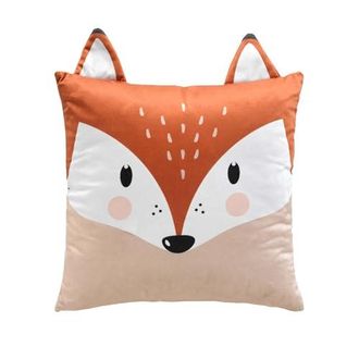 Douceur d'Int&eacute;rieur Roxy Kissen, mit abnehmbarem Bezug, 40 x 40 cm, Velours, Bedruckt