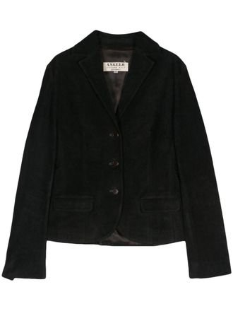 A.N.G.E.L.O. Vintage Cult blazer à simple boutonnage (années 2000) - Noir