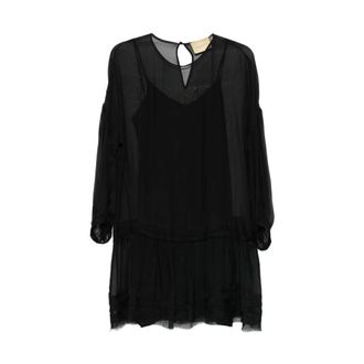Momoni Femme, Robes, Noir, Taille: 34 FR Agave Dress