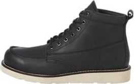 Jack & Jones Jack & Jones Jfwtoronto Bottes en cuir pour homme, style Ln, noir, taille 45 UE, Noir, 45 EU
