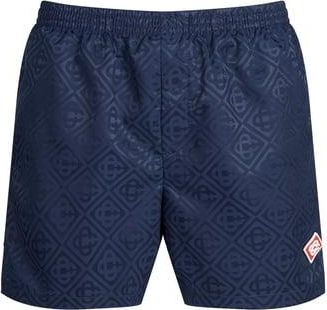 Casablanca Short de bain logotyp&eacute;