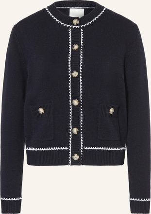 Allude Allude Strickjacke blau