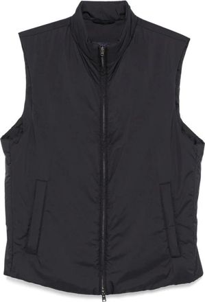 Herno Homme, Vestes, Bleu, Taille: 2XL Gilet rembourr&eacute; avec fermeture &agrave; glissi&egrave;re bidirectionnelle