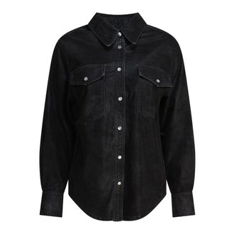 Isabel Marant Schwarzes Hemd Stilvolles Design - - Blouses & Shirts - Damen - Schwarzk - S