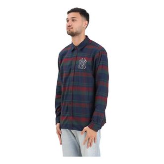 New Era Homme, Chemises, Multicolore, Taille: XL New York Yankees MLB Check Shirt