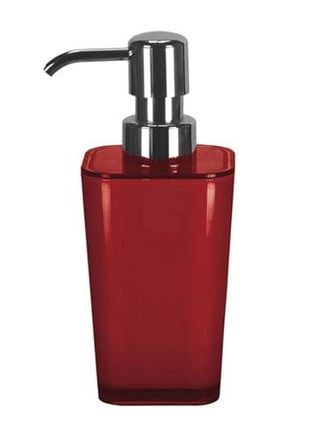 Kleine Wolke 5061459854 Easy Distributeur de Savon Plastique Rouge 40 x 30 x 10 cm