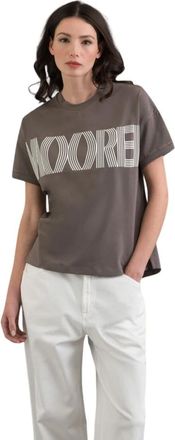 Moorer Femme, Tops, Brun, Taille: 40 FR Olisa T-shirt