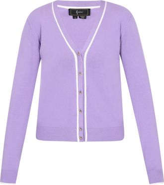 Faina Strickjacke Frauen Lavendel
