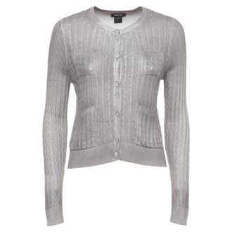 Avant Toi Damen, Strickwaren, Grau, SGr&ouml;&szlig;e