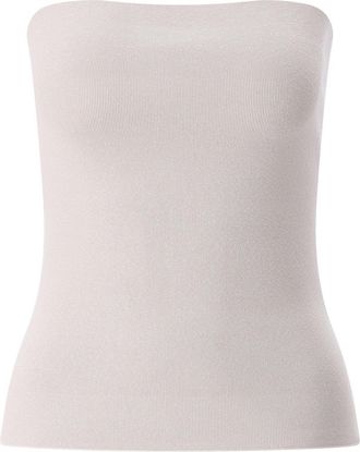 Sminfinity Tube Top aus Seide & Leinen