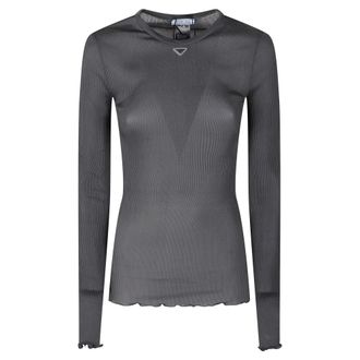 Prada Damen, Oberteile, Grau, MGr&ouml;&szlig;e