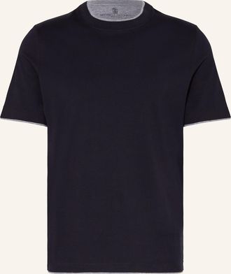 Brunello Cucinelli Brunello Cucinelli T-Shirt blau