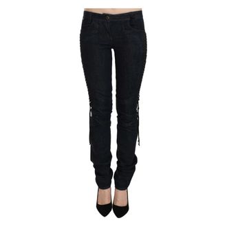 Just Cavalli Low Waist Skinny Stoffhosen - - Jeans - Damen - Schwarzk - W26
