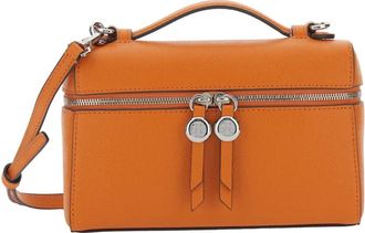 Tory Burch Femme, Sacs, Orange, Taille: ONE Size Romy Slim Top Handle Bag