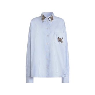 Dolce & Gabbana Striped Poplin Shirt